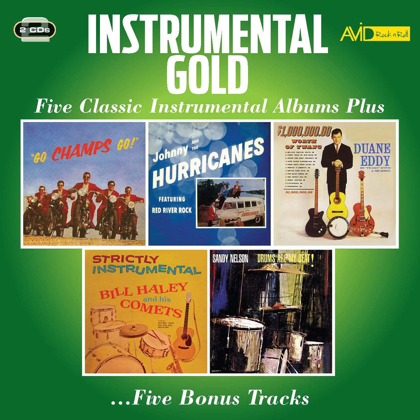 Instrumental Gold - Five Classic Instrumental Albums Plus (Go Champs Go ...