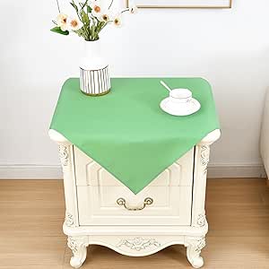 Amazon.com: Nacuci Small Square Tablecloth 24x24 Inch Washable ...