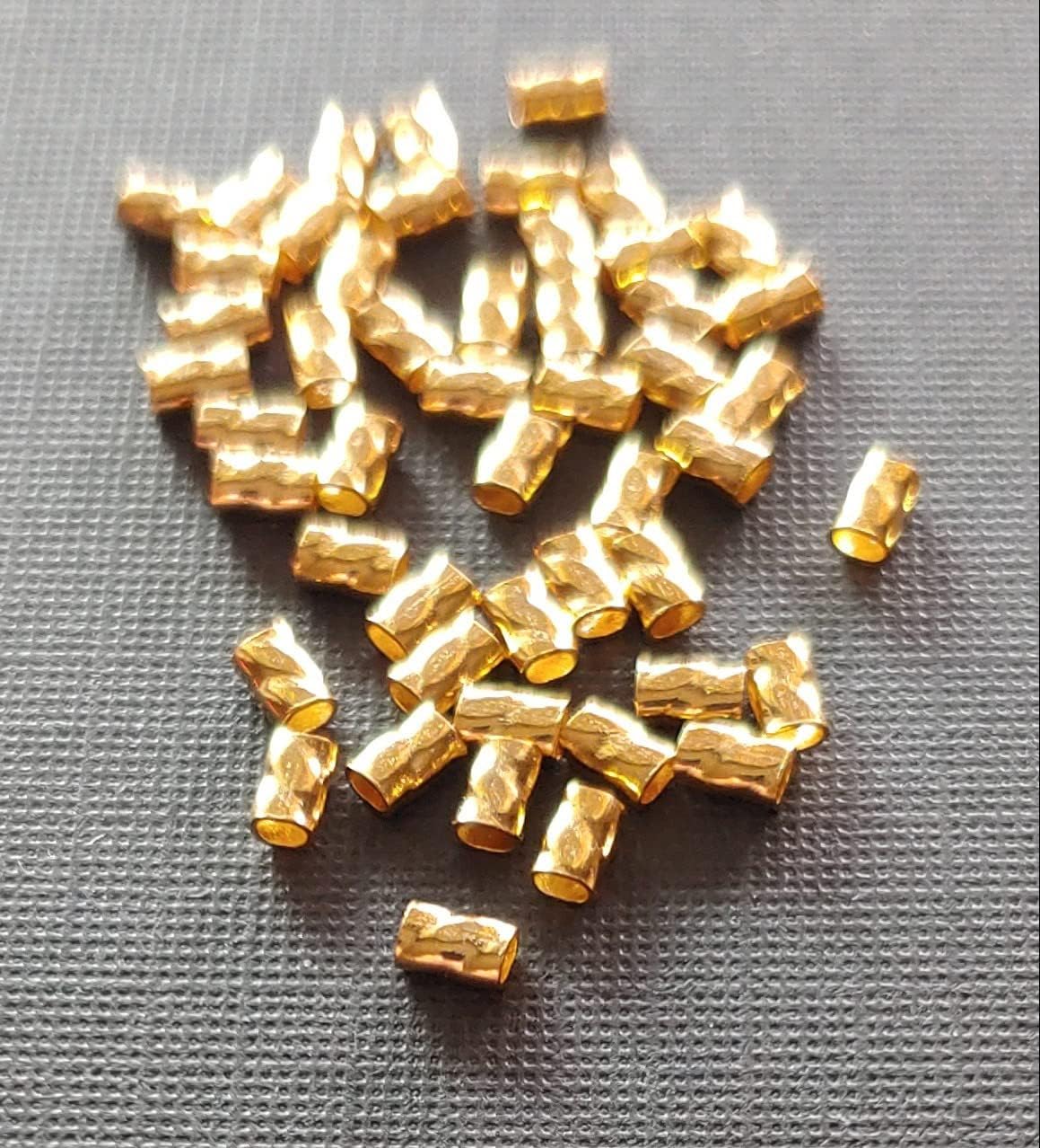Amazon.com: Twisted Tornado Crimp Bead ULTRAPLATE® .024 24 kt Pure Gold ...