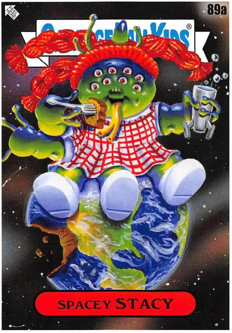 2021 Topps Garbage Pail Kids: Food Fight NonSport #89A SPACEY STACY at ...