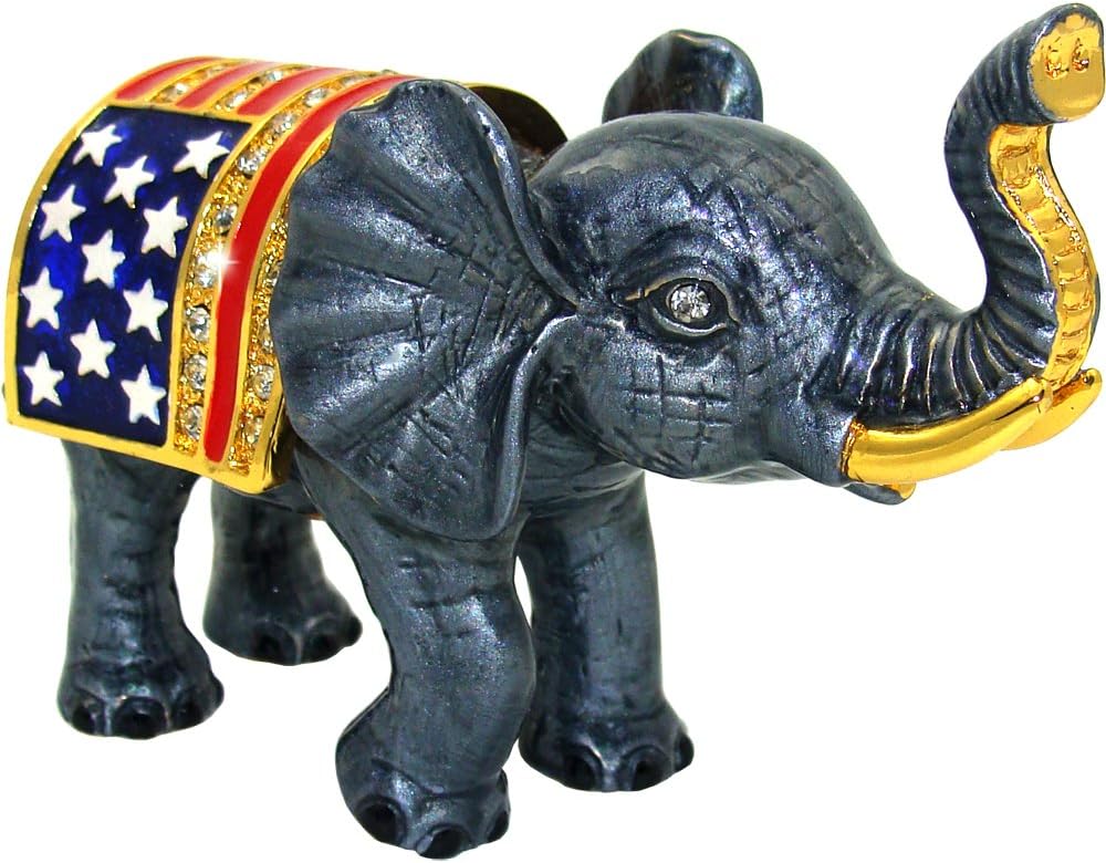 Amazon.com: Objet D'Art Release #354 "Nast's Elephant" Republican Party ...