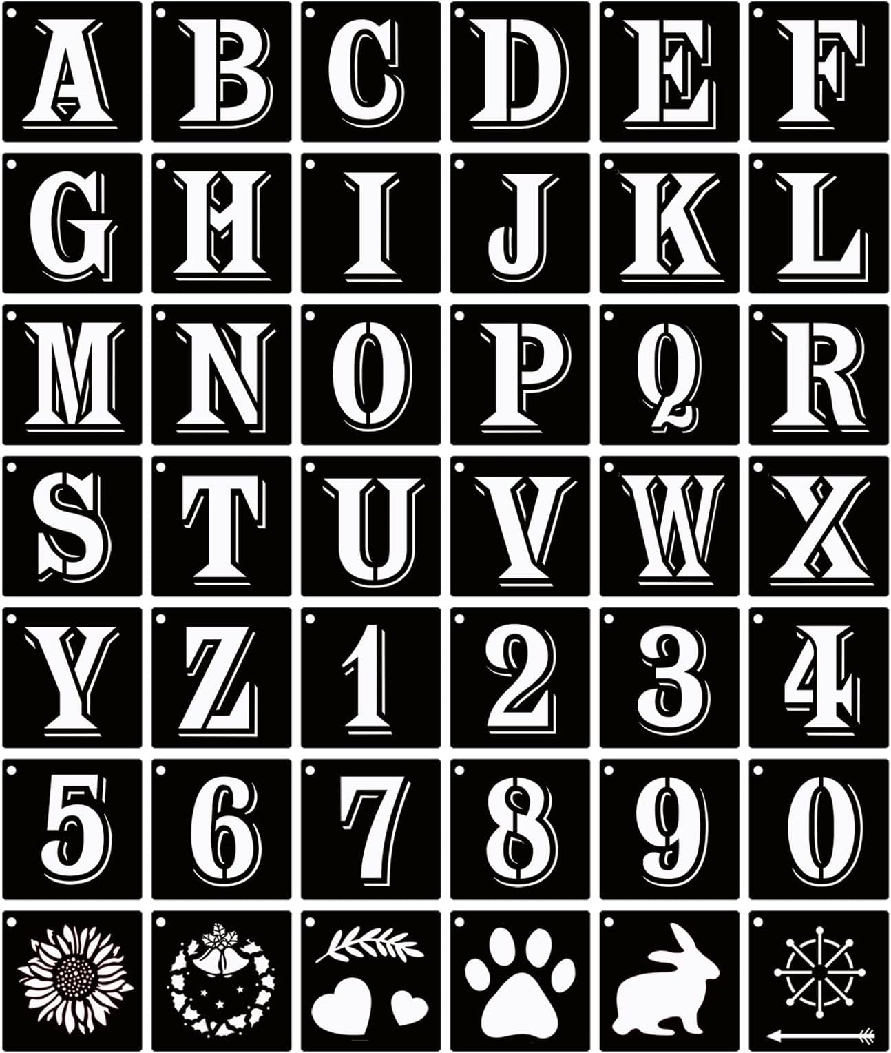 Amazon.com : Dollar Sign Stencil - Dollar Sign Stencil, Dollar Stencil ...