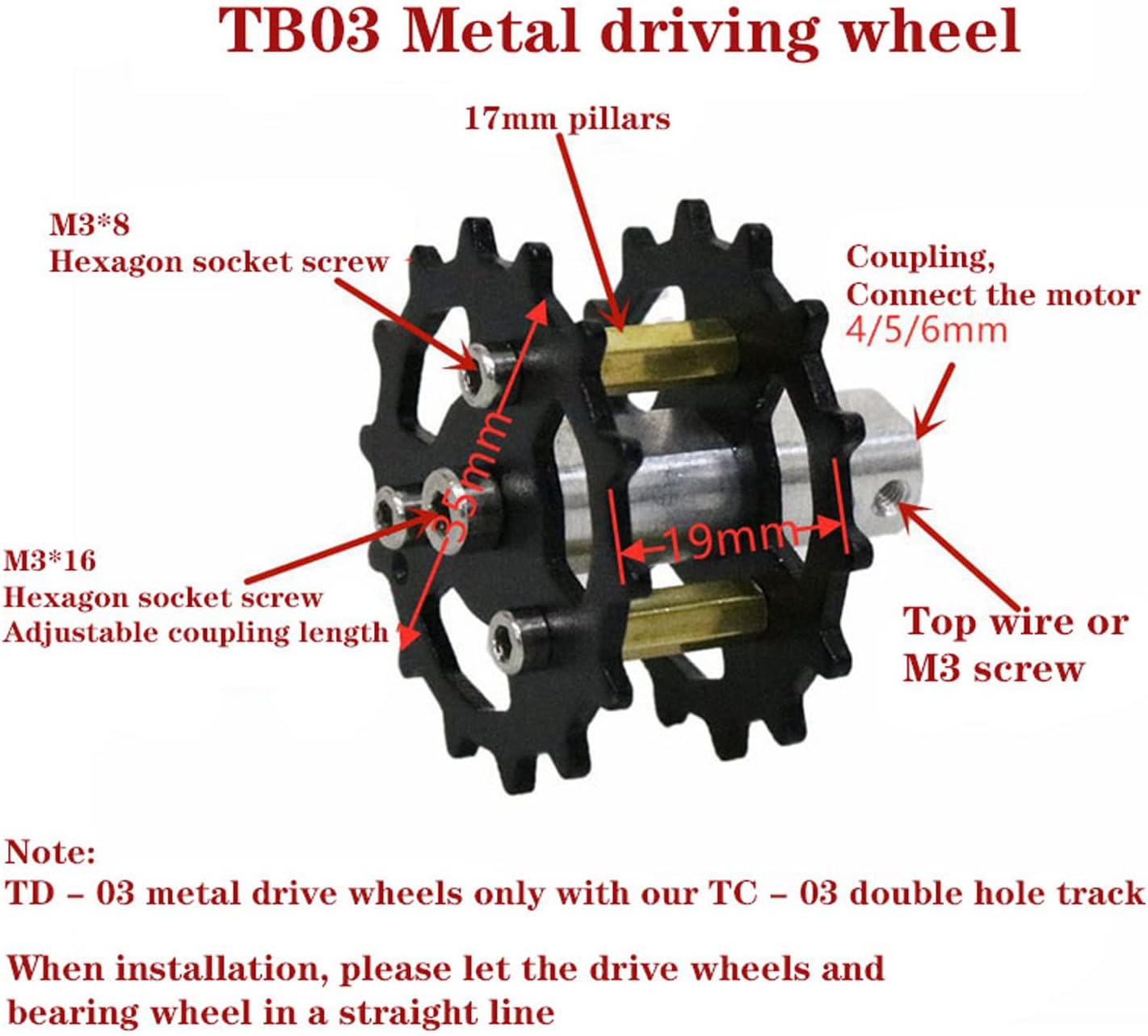 Buy TS100 Tank Chassis kit, Progressive Shock Absorbing Robot Tank ...