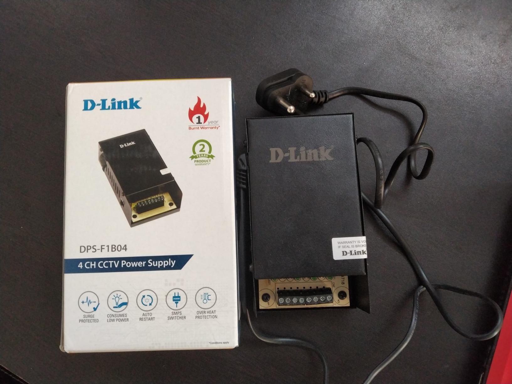 D-Link 4CH CCTV Power Supply : Amazon.in: Computers & Accessories