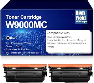 Amazon.com: SXLXYOF W9000MC Black Toner Cartridges with Chip Compatible ...