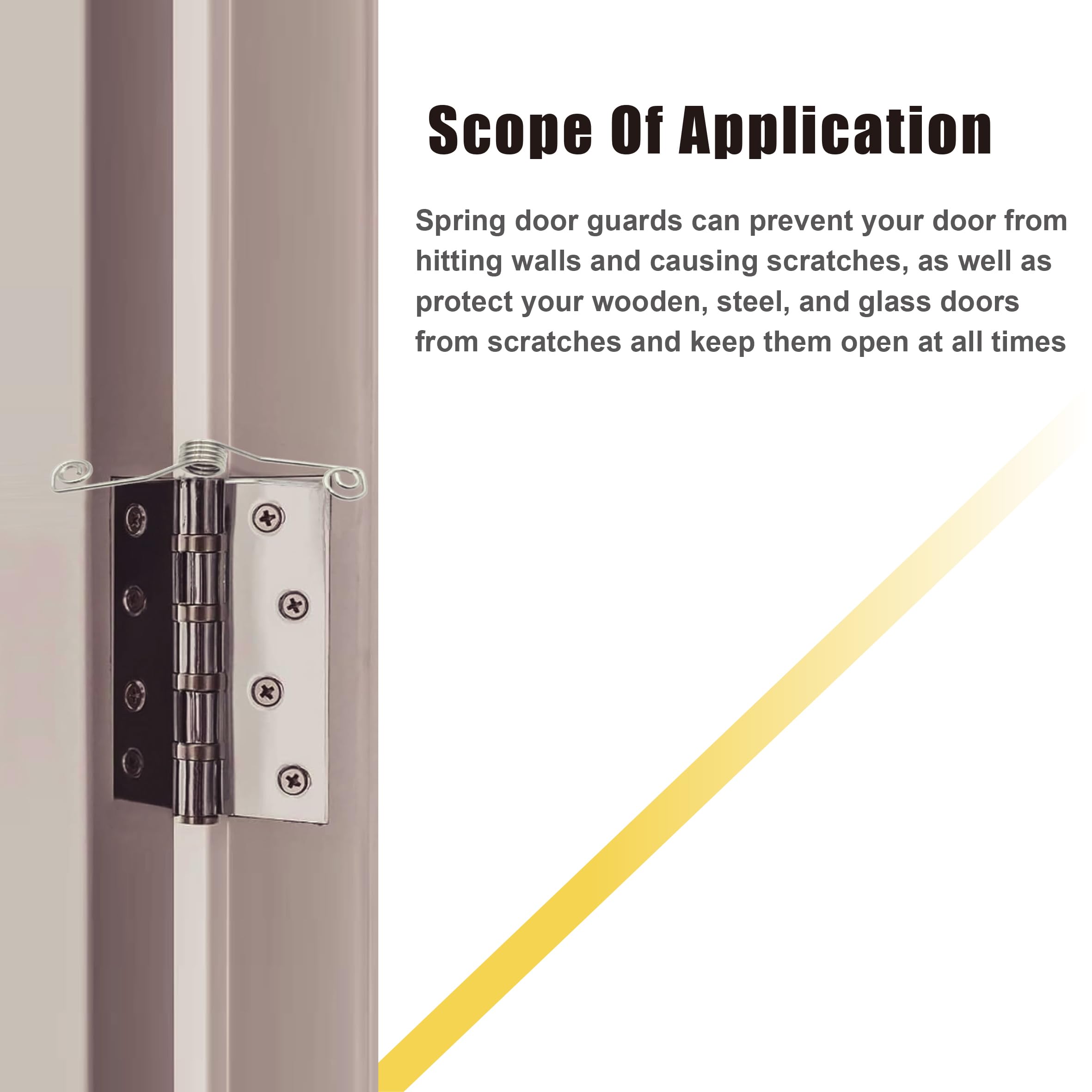 Snapklik.com : Pin Door Stop Butterfly Spring Door Stop Keeps Door Open ...