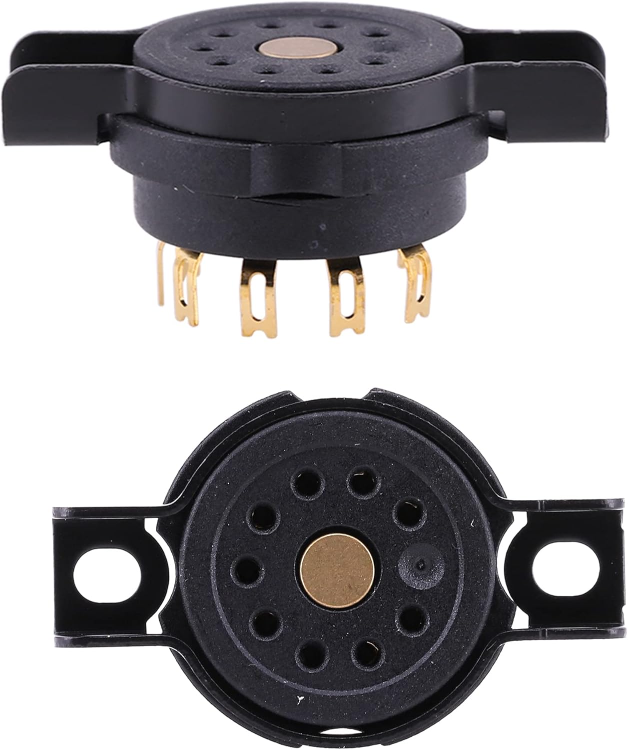 Amazon.com: JEMOSA 2PCS EIZZ 9Pin Vacuum Tube Socket for 12AX7 12AU7 ...