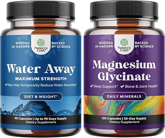 Amazon.com: Bundle of Water Away Pills Maximum Strength - Herbal ...