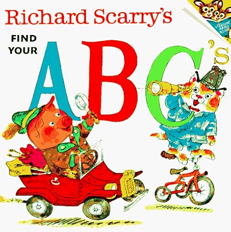 Richard Scarry's Find Your ABC'S (Pictureback(R)): Scarry, Richard ...