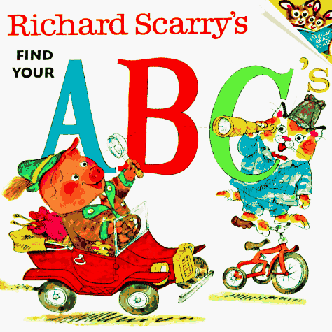 Richard Scarry's Find Your ABC'S (Pictureback(R)): Scarry, Richard ...