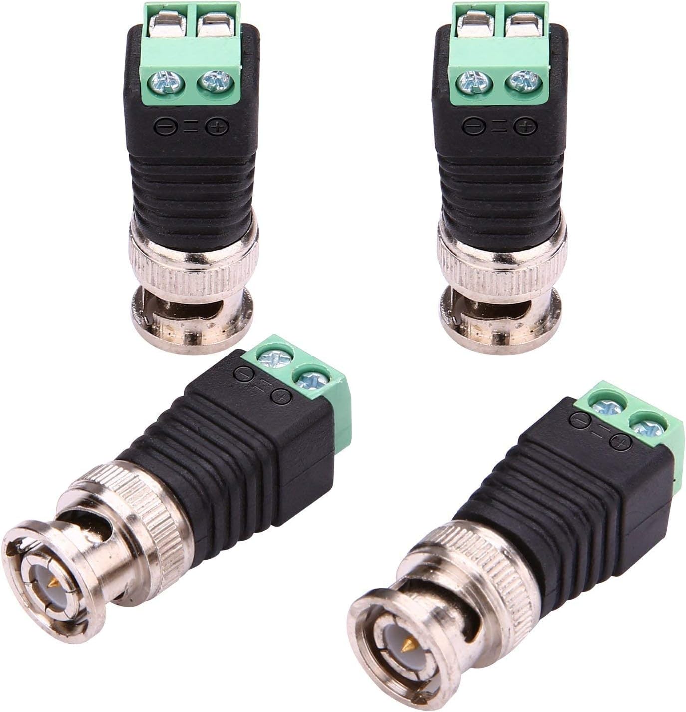 Amazon.in: Buy Gajrup BNC Balun Connector Camera Terminal Male Adapter ...
