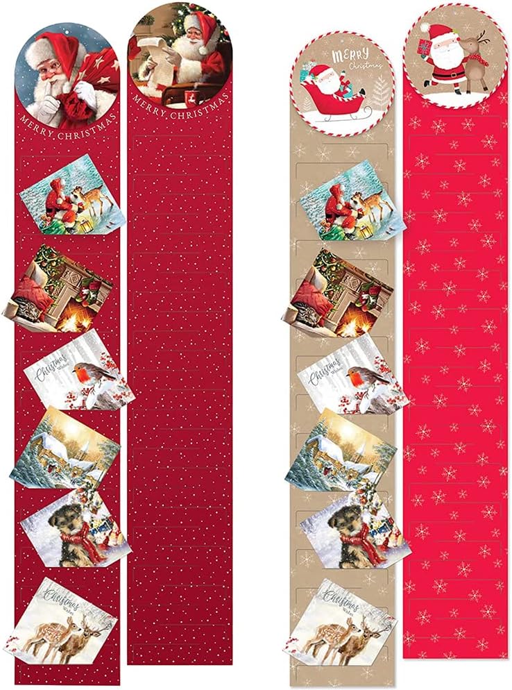Hang Ups Christmas Card Display Kit Greeting Card Holder with Wall ...