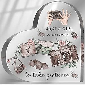 Amazon.com: Photographers Gifts for Women, Photo Lovers Birthday Gifts ...