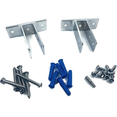 Harris Hardware Urinal Screen Pack Two Ear Chrome Cast ZAMAC for 1 in ...