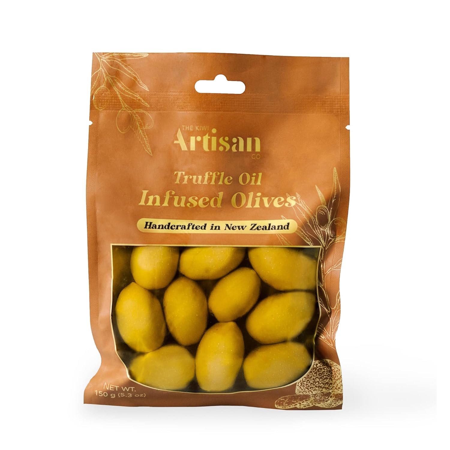 Amazon.com : Kiwi Artisan Flavored Snack Olives, Whole Green Olives ...