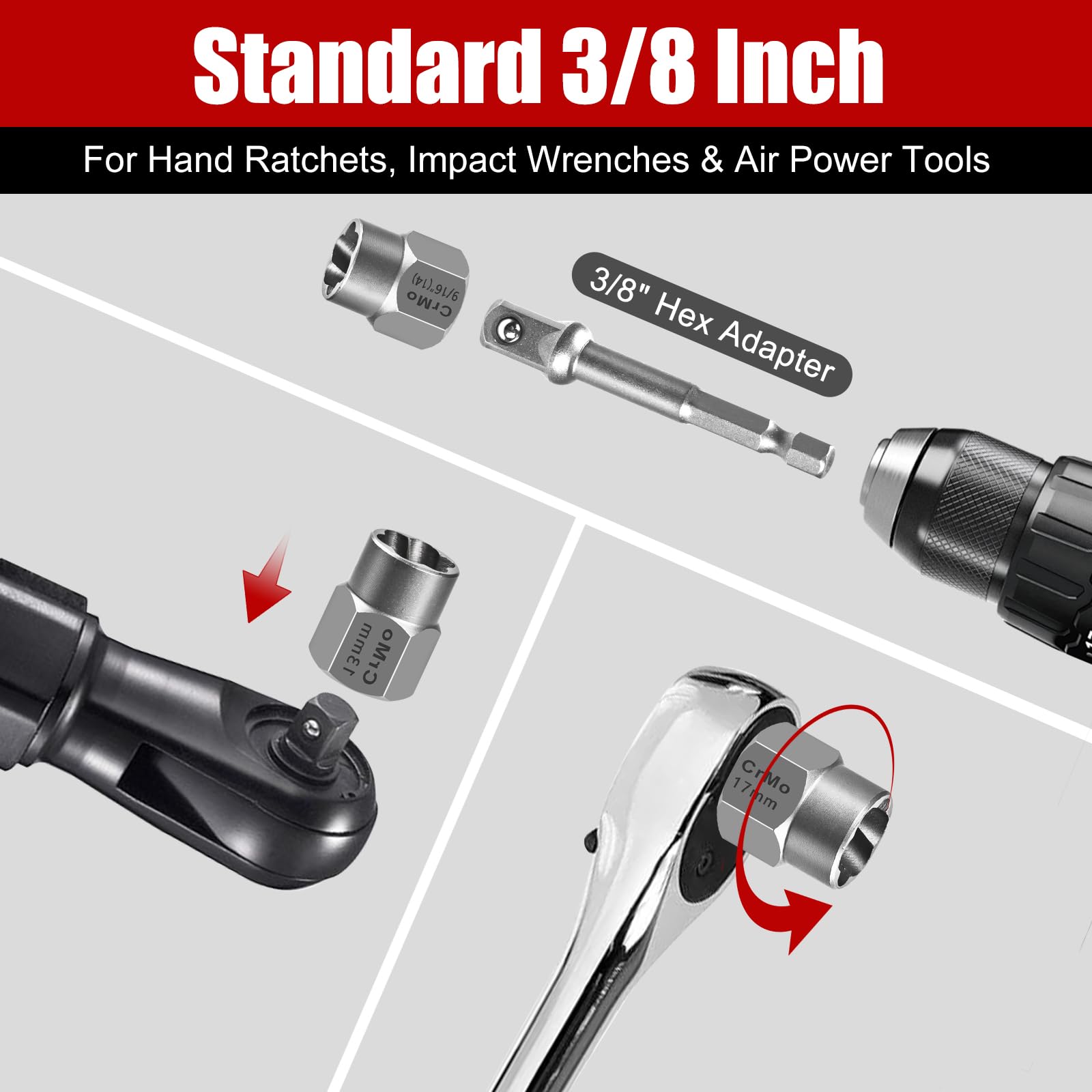 Snapklik.com : Bolt Extractor Set, 21PCS Easy Out Bolt Extractor Kit, 3 ...
