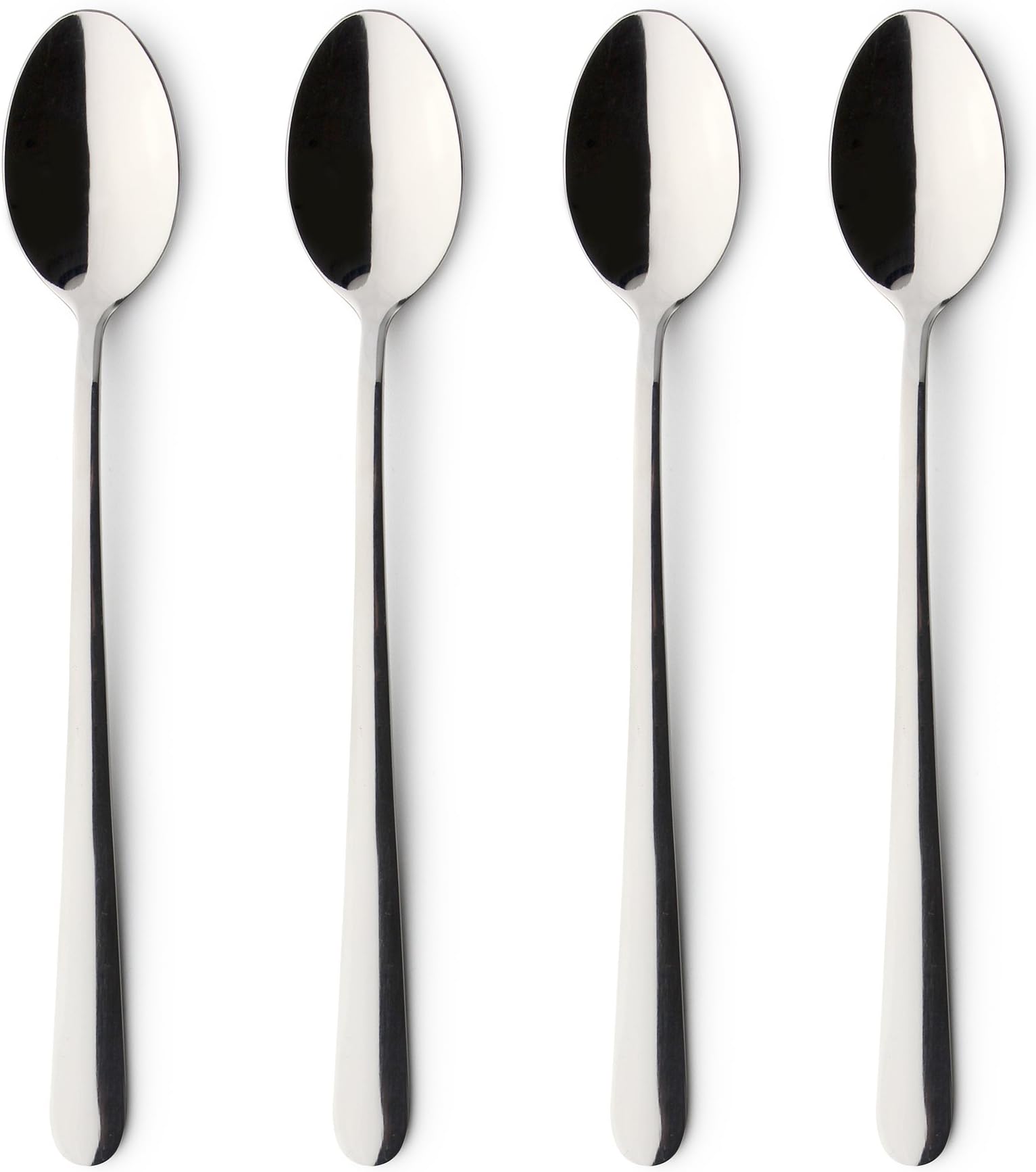 Windsor Stainless Steel Long Handle Latte Spoons, Set of 4 : Amazon.co ...