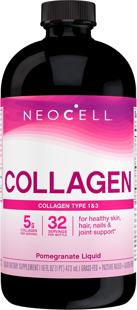 Amazon.com: NeoCell Liquid Collagen, Skin, Hair, Nails and Joints ...