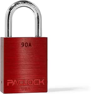 PACLOCK's 90A-Series Padlock, 1-3/16" Tall Hard. Stainless Steel ...