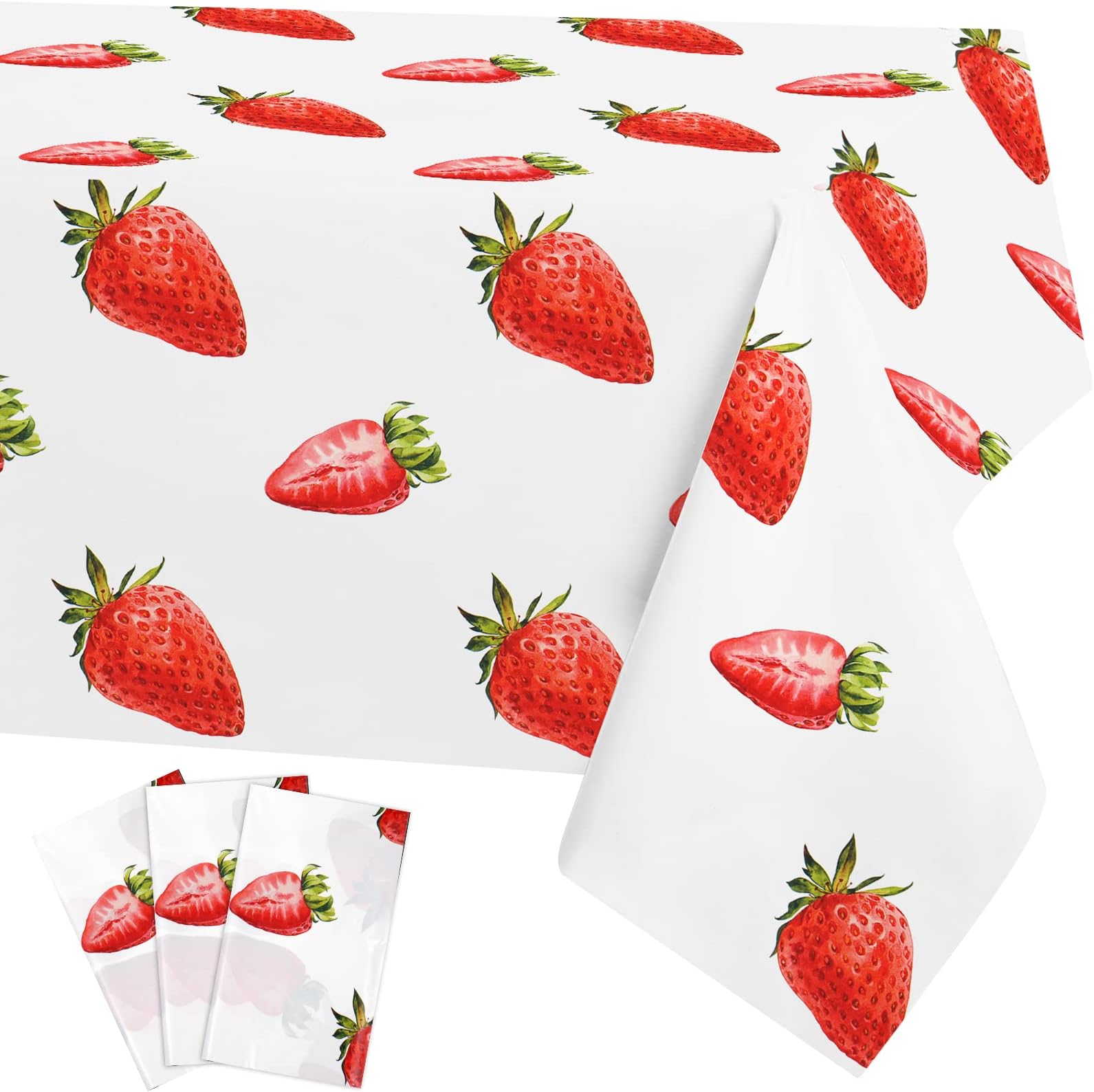 Amazon.com: Lecferrarc 2 Pcs Baseball Tablecloth Baseball Plastic Table ...