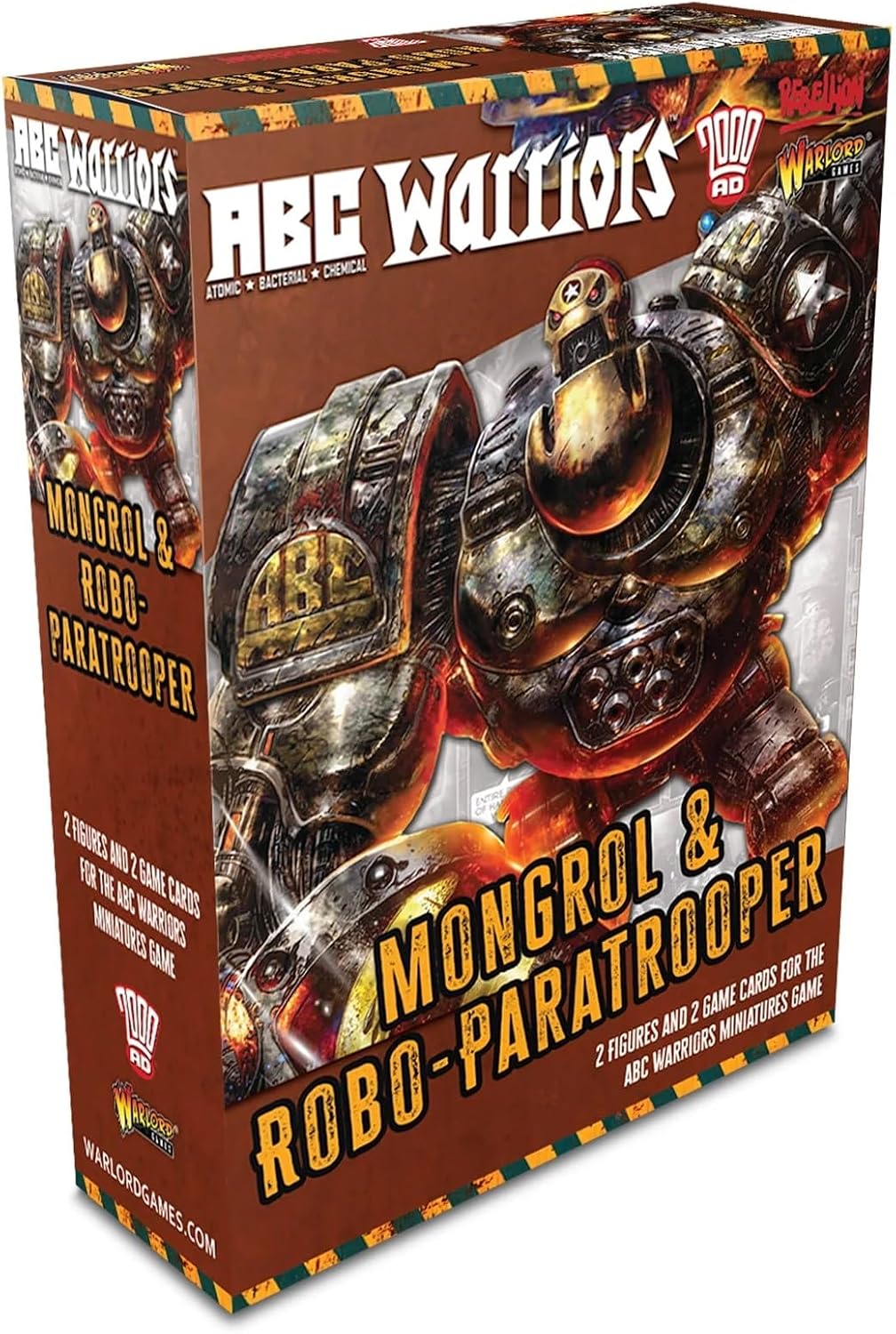 Warlord Games Mongrol & Robo-Paratrooper - Miniatures for ABC Warriors ...