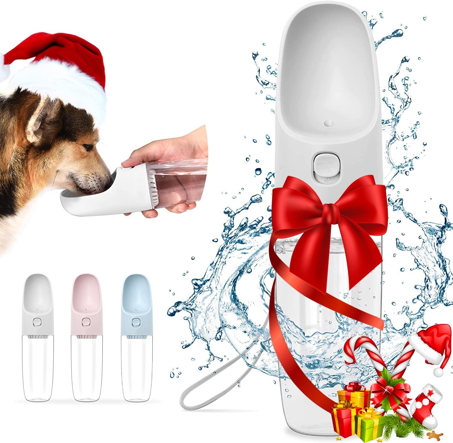 Amazon.com : Dog Water Bottle, Portable Dog Water Bottle, Dog Water ...