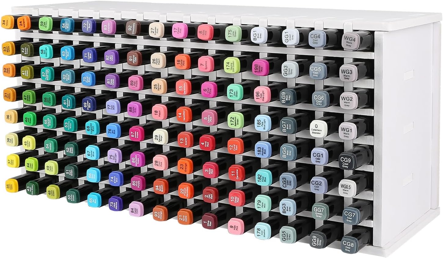 Amazon.com: SANJHFF Marker Storage Organizer, Marker Holder Organizer ...