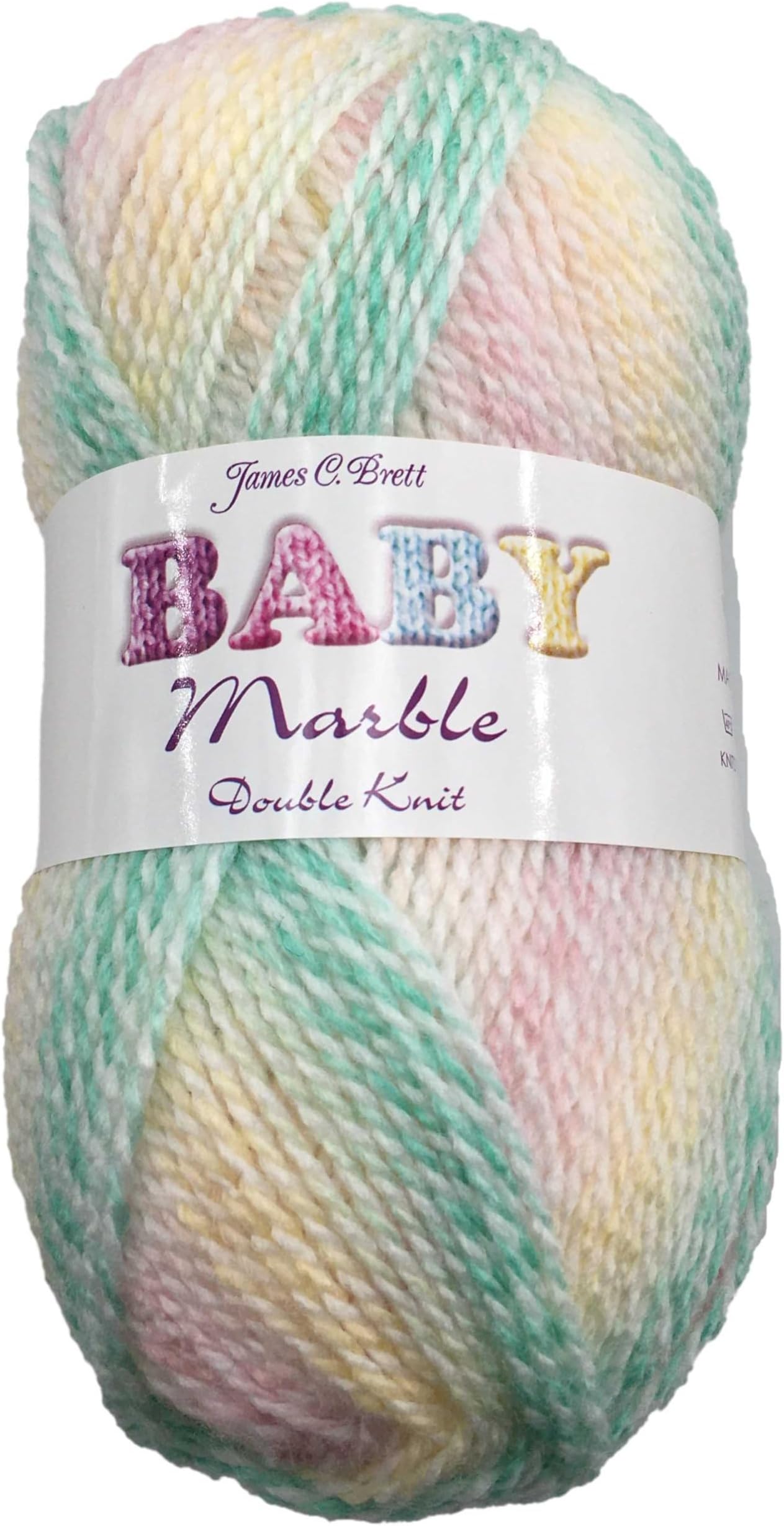 James Brett Baby Marble DK Knitting Yarn Soft Double Knit Wool 100g ...