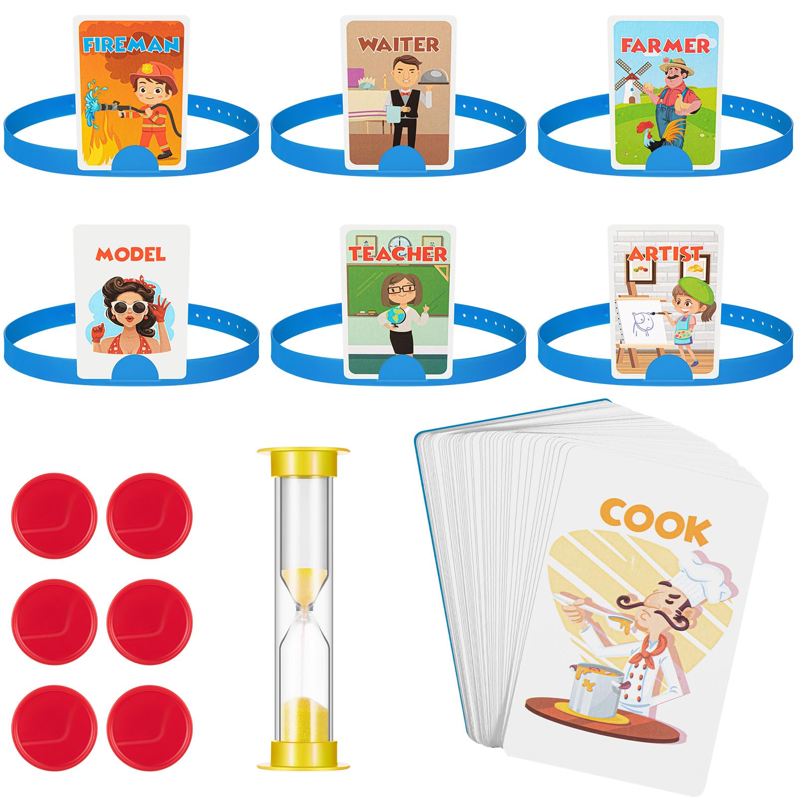 Amazon.com: Sumind Headband Game Fun Guessing Game Quick Question Game ...