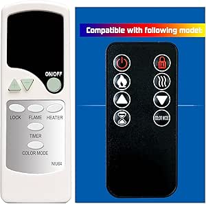 Amazon.com: Replacement Remote Control for Alpaca 36 42 50 inches Home ...