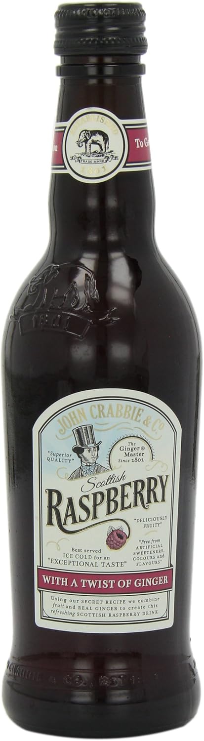John Crabbie's Scottish Raspberry With A Twist Of Ginger 330 ml (Pack ...