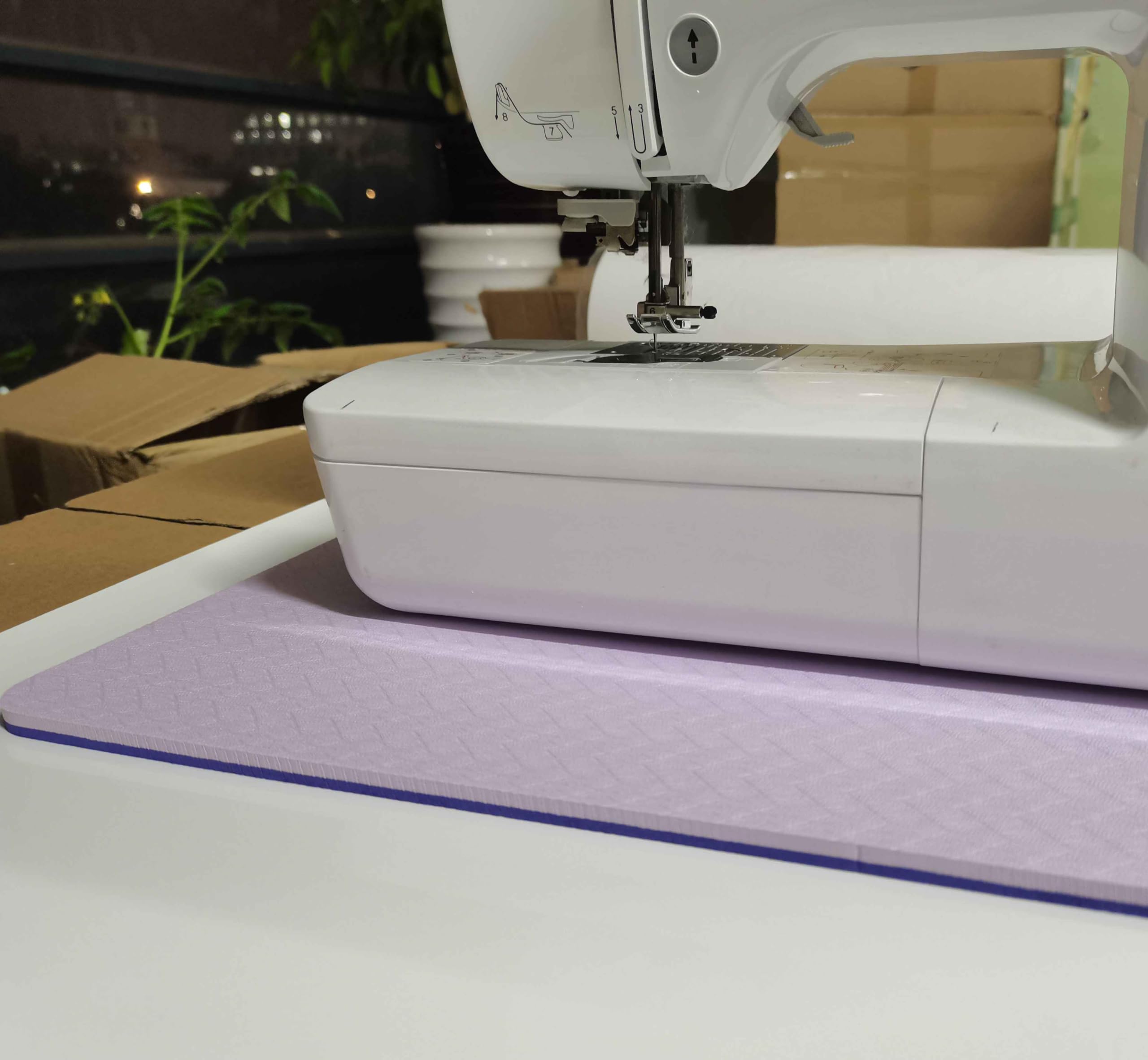 Amazon.com: Stay-In-Place Machine Mat - 15" x 18" - Calms Vibration and ...