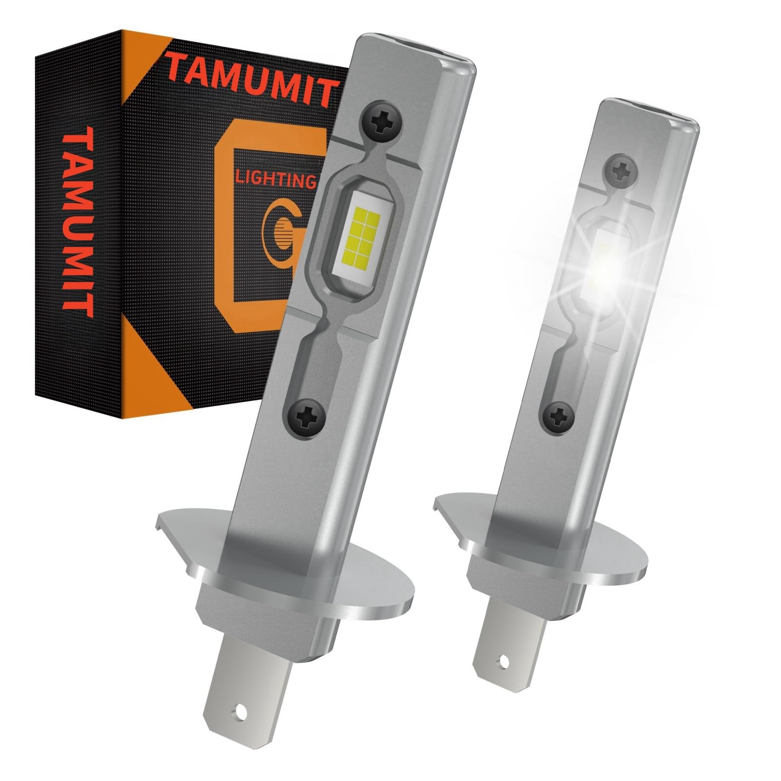 Amazon.com: TAMUMIT Latest Upgraded H1 Bulb, 6500K White 20000LM Super ...