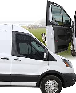 Amazon.com: Vanhoxcci Magnetic Van Window Screens for Front Door (Pair ...