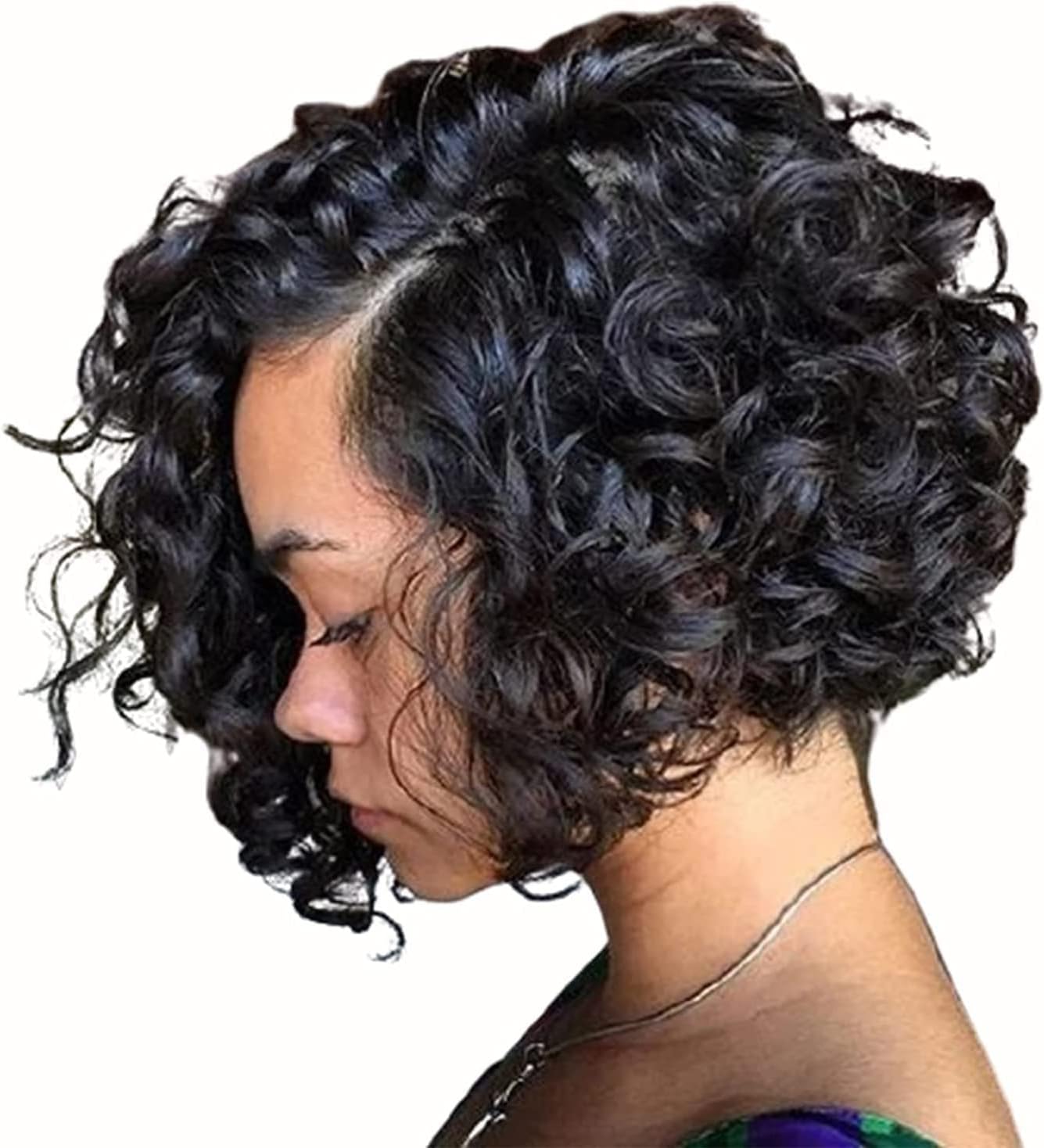 6In,Short Wigs for Black Women Short Curly Wigs for Black Women Short ...