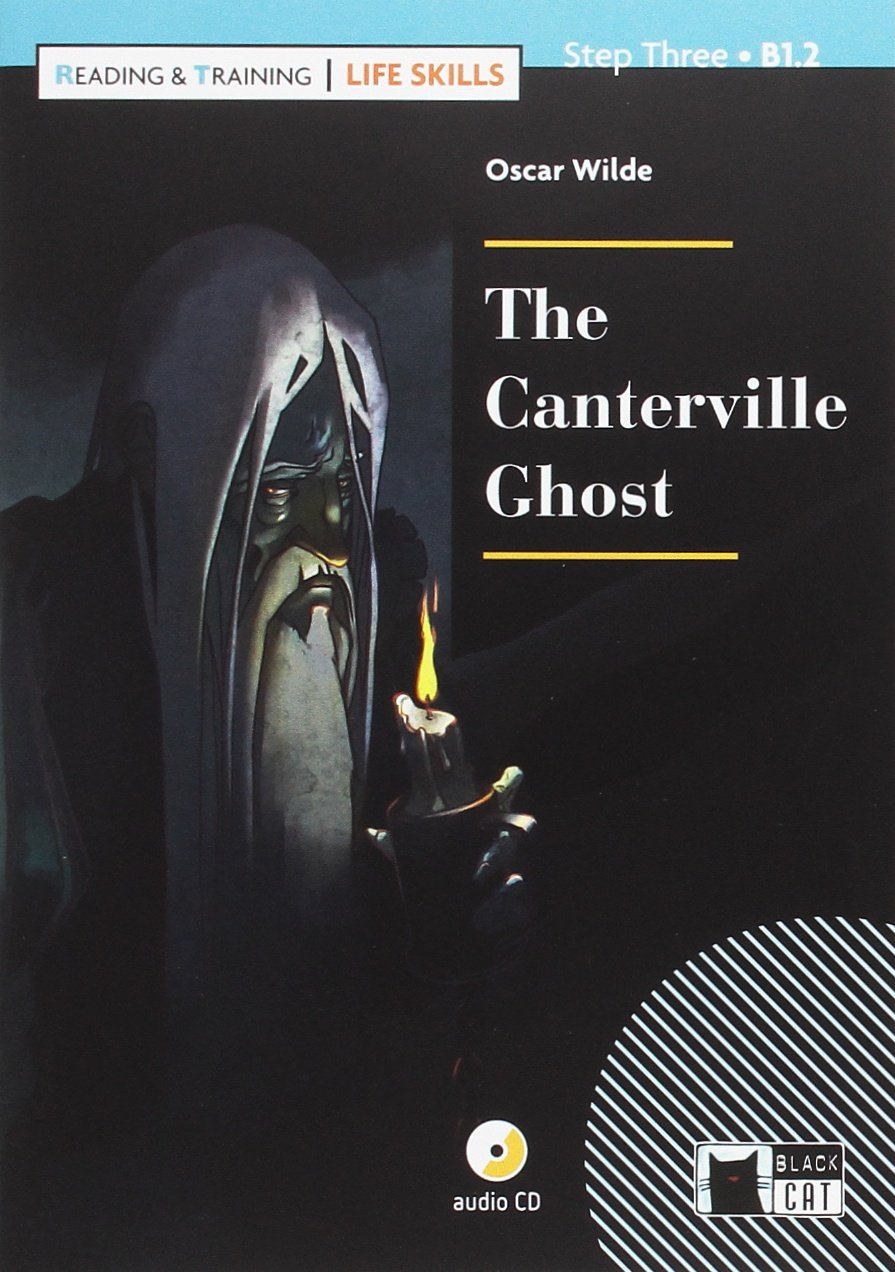 THE CANTERVILLE GHOST (FREE AUDIO) LIFE SKILLS (Black Cat. reading And ...