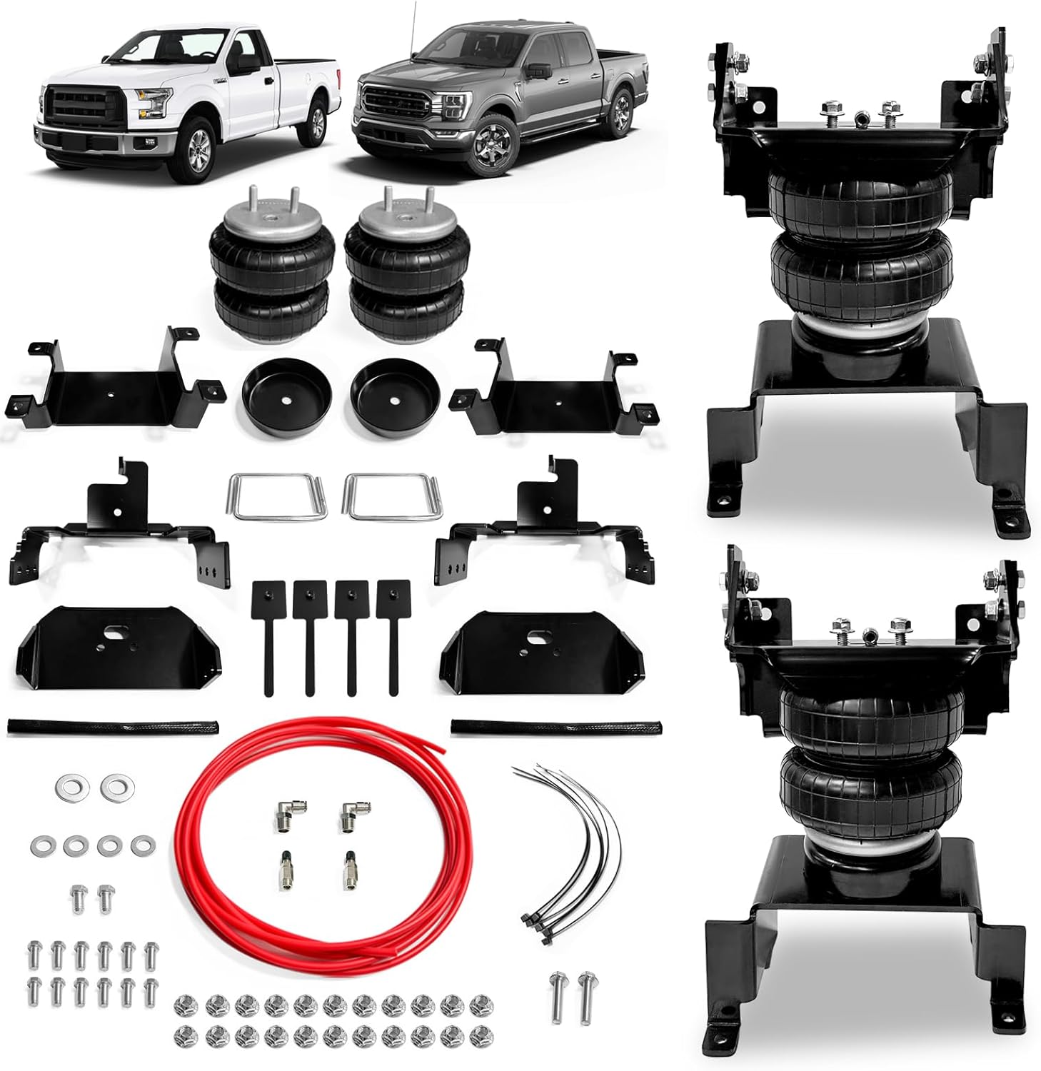 Amazon.com: VIGOR Air Spring Bags Suspension Kit Compatible with 2009 ...