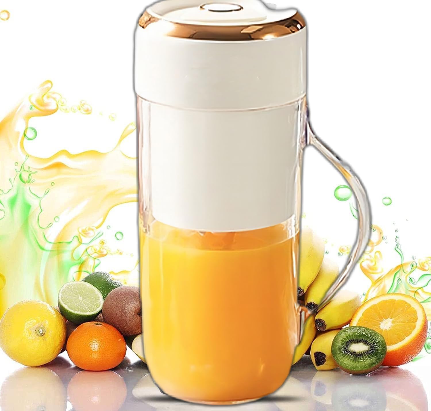 Amazon.com: Gritin mini blender,Portable Blender, Juicer with 10-Second ...