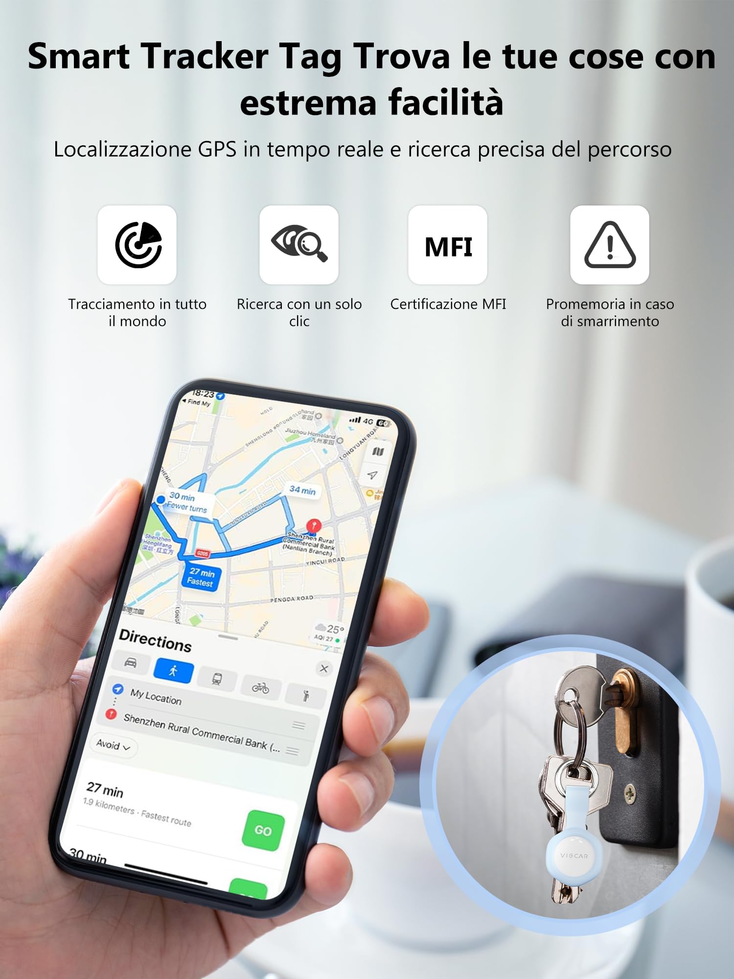Weblog Prezzo Smart Tag Tracker Localizzatore Air Bluetooth Trova