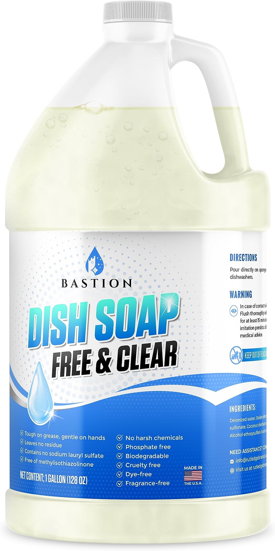 Amazon.com: Better Life Dish Soap - Liquid Dishwashing Soap with ...
