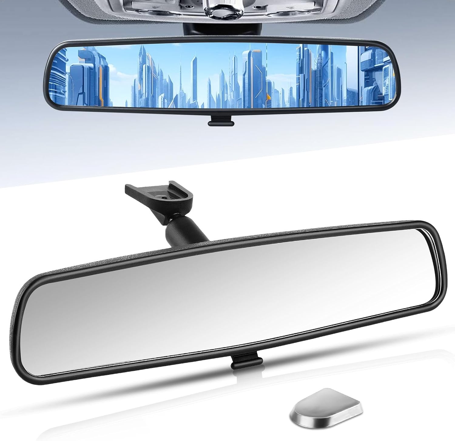 Amazon.com: 10.5" Rear view mirror, Interior rearview mirror Kit ...