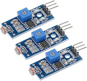 Amazon.com: Sensors Light Intensity Detection Sensor Photoresistor ...