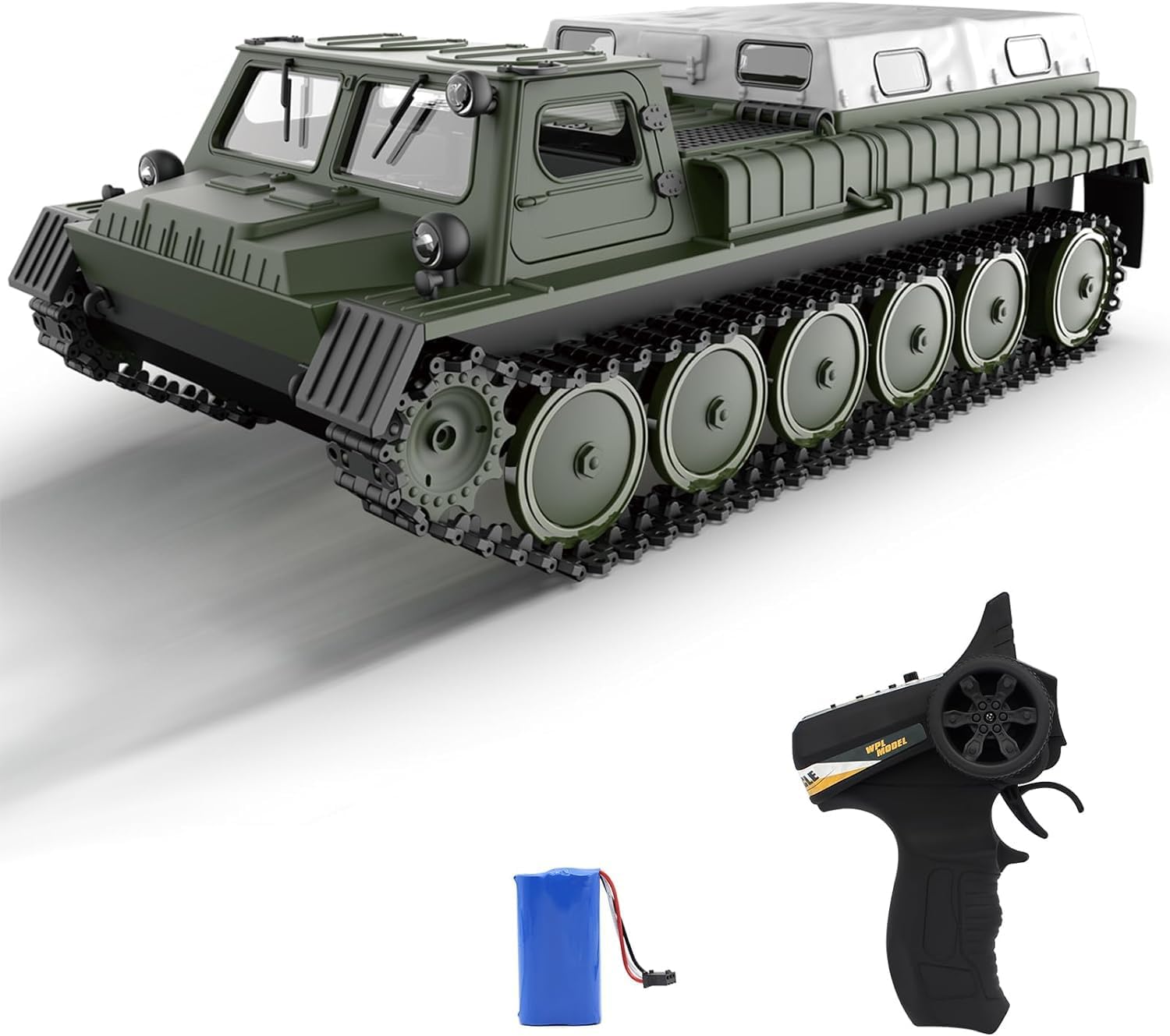 Amazon.com: Spobot Remote Control Tank Military Transport Vehicle, 2.4G ...