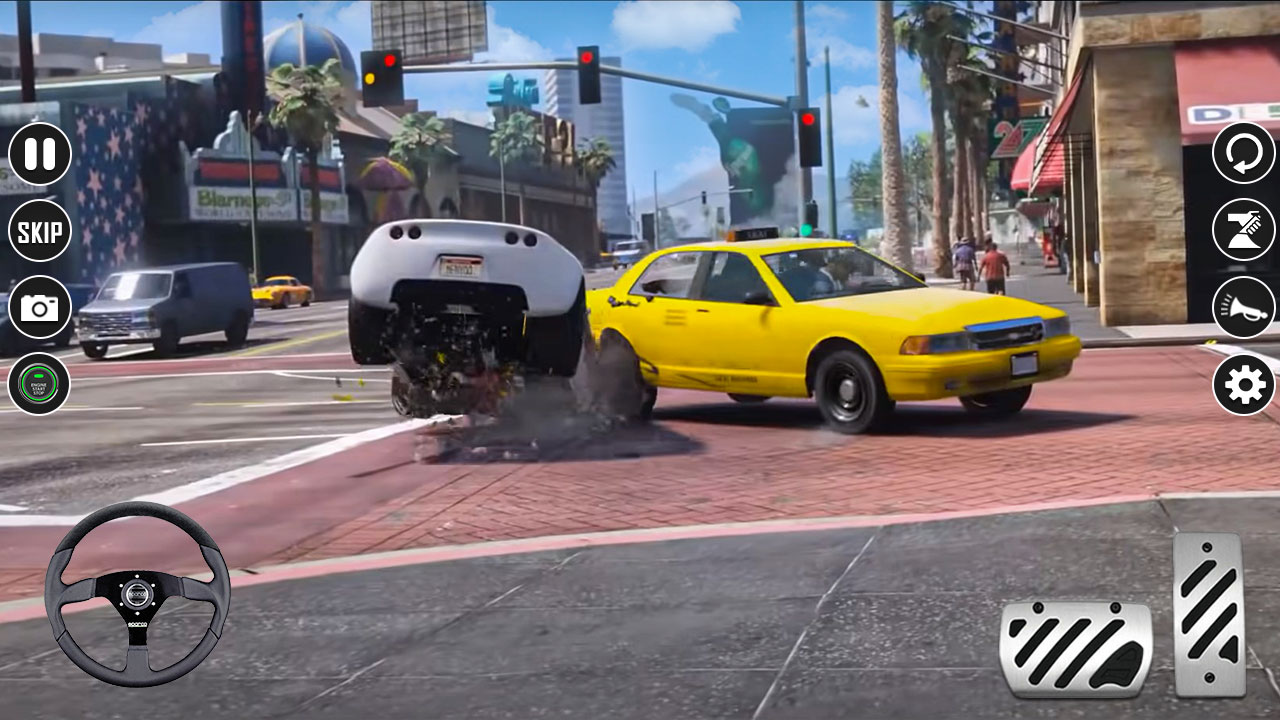 Mega Car Crash Simulator 3D 2024: Car Crash Compilation Accident ...