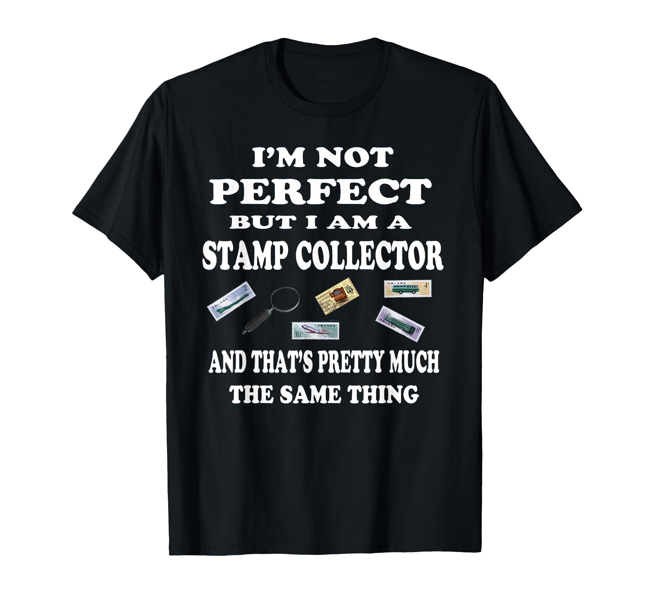 Amazon.com: Stamp Collecting T Shirt Gift Stamp Collector Hobby Shirt T ...