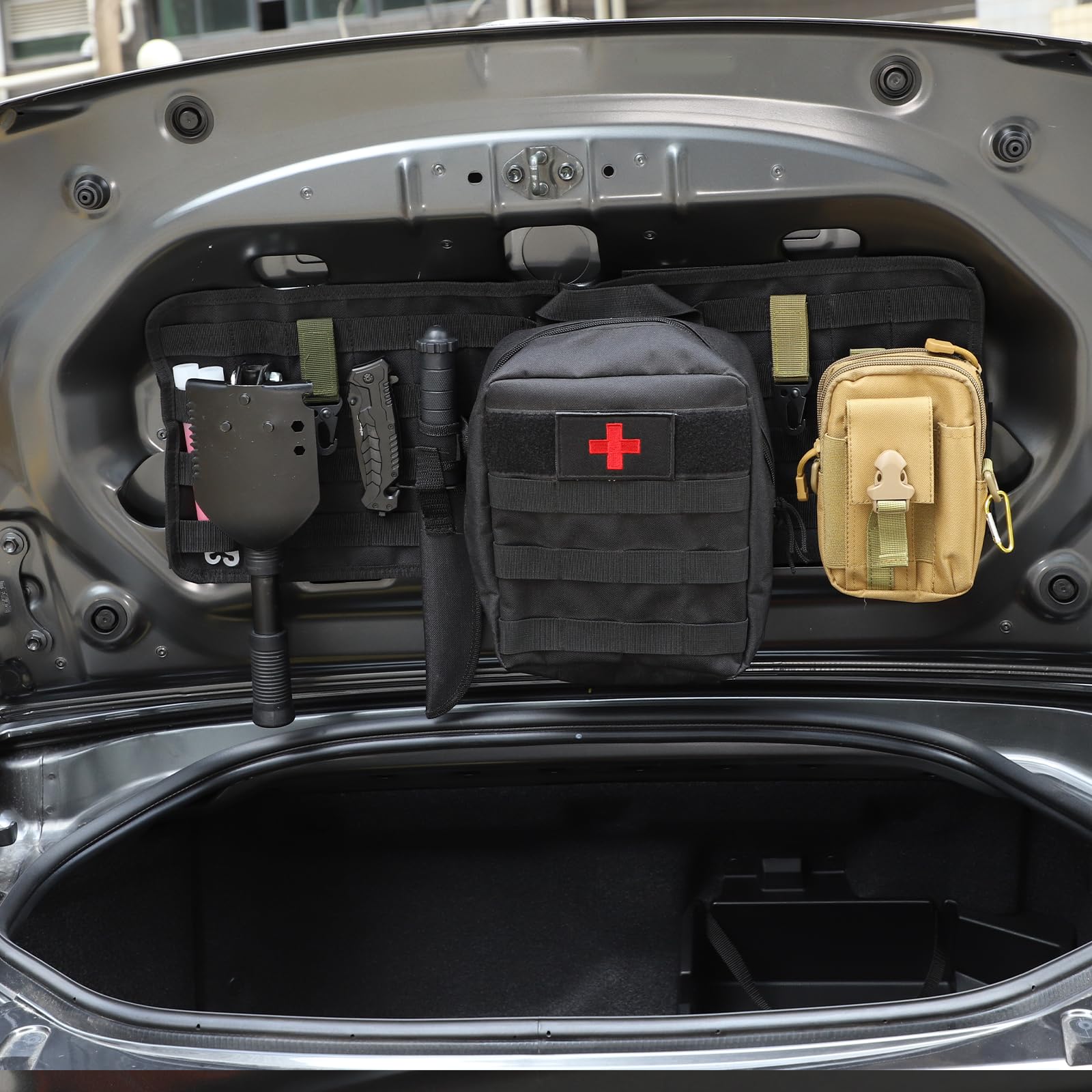 Car Trunk Lid Luggage Rack Universal Universal Car Trunk Luggage Rack