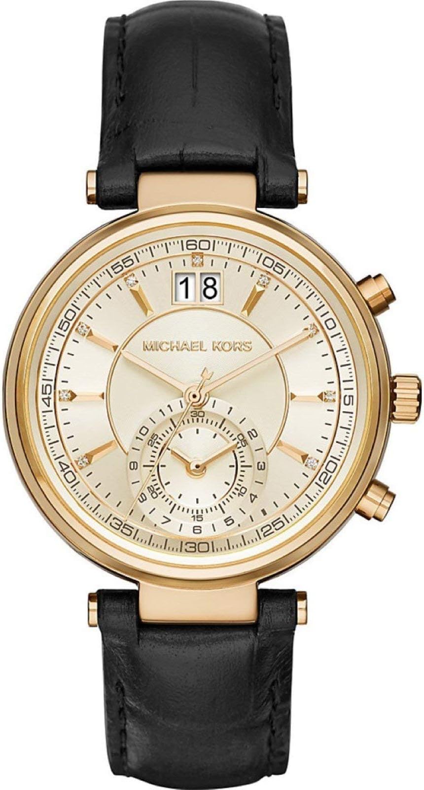 Michael Kors Ladies Lexington Chronograph Watch MK5569 : Amazon.co.uk ...
