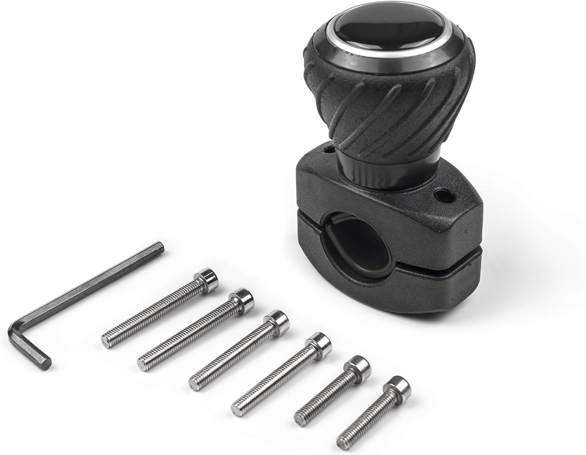 Amazon.com: Deluxe Steering Wheel Power Handle Spinner Knob - Universal ...