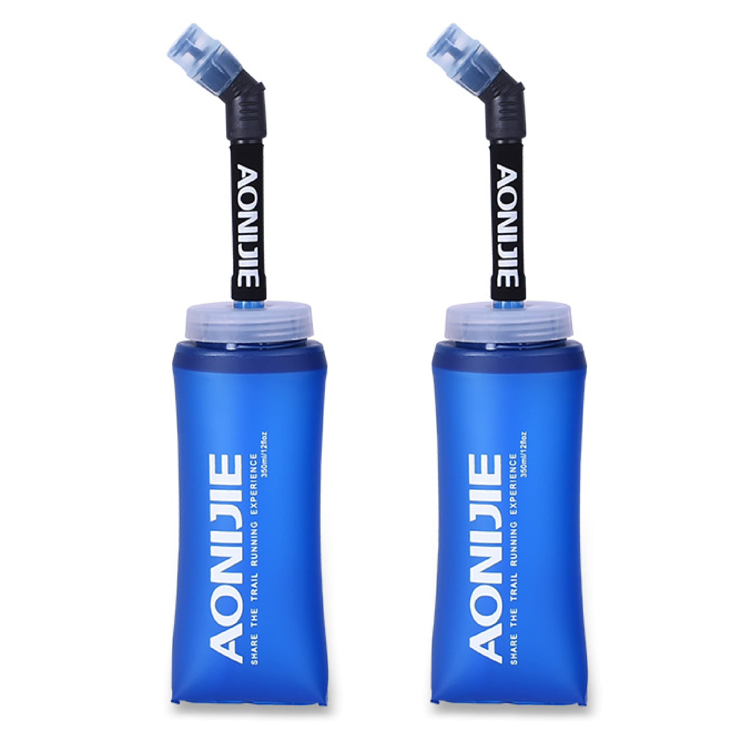 Azarxis Soft Flask Collapsible Water Bottle Running Soft Gel Flask ...