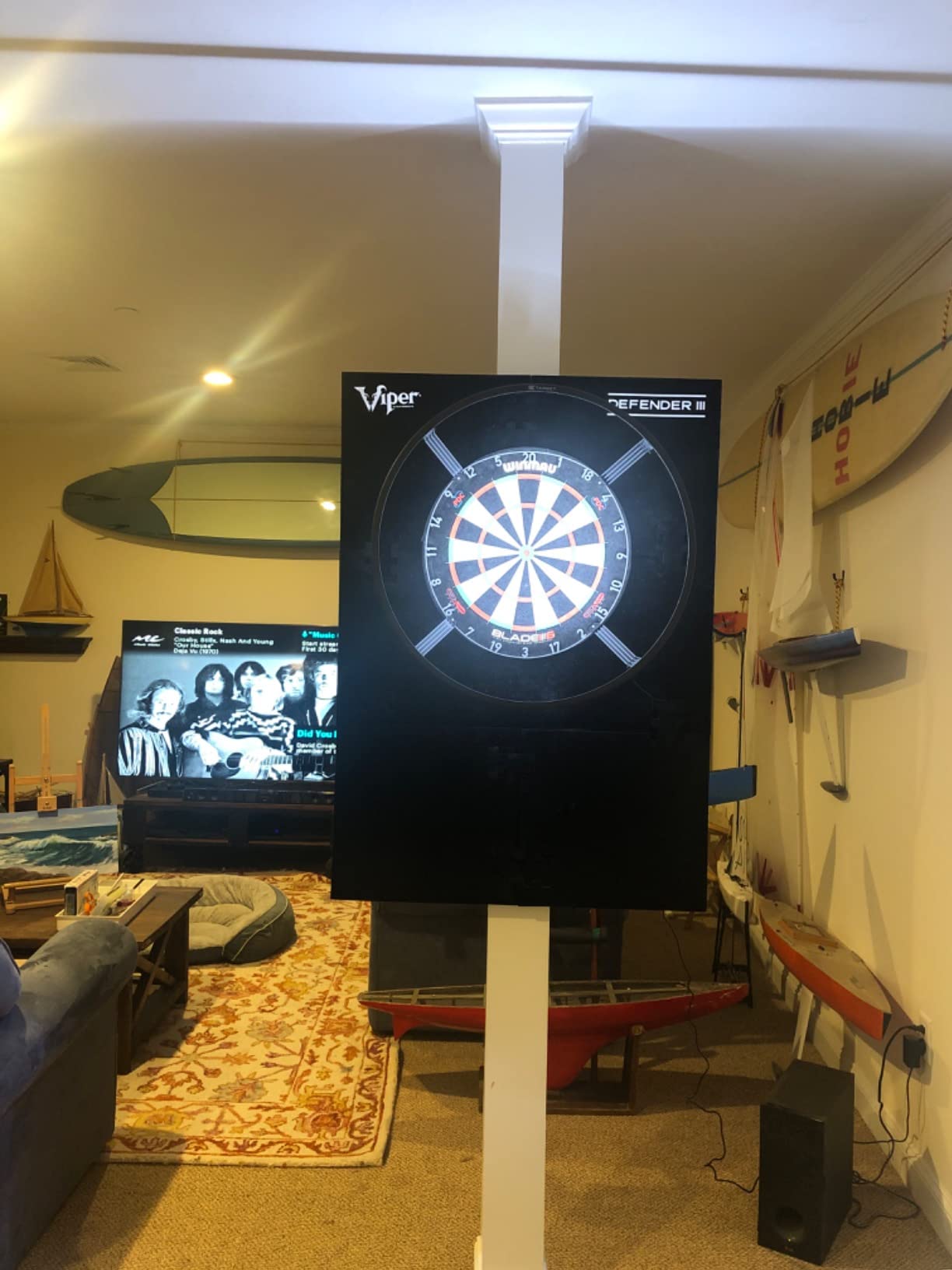 $17/mo - Finance Target Darts Corona Vision Dartboard Lighting System ...